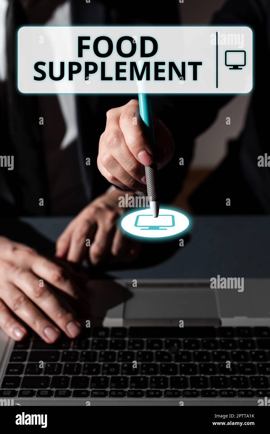 Inspiration showing sign Food Supplement, Word Written on Conditions ...