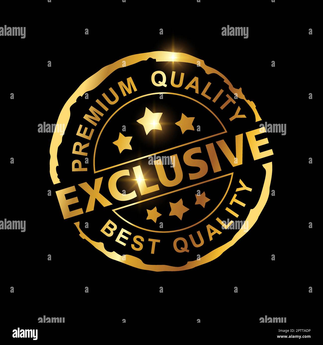 Golden Exclusive Premium Quality Logo Sign Stock Vector Image & Art - Alamy