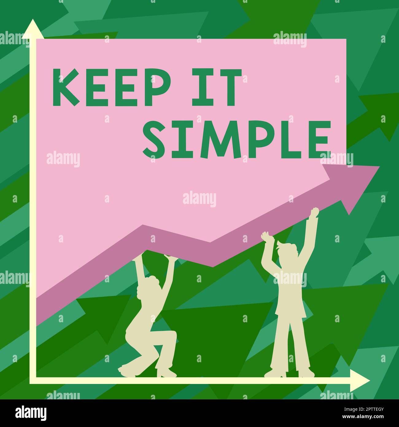 Writing displaying text Keep It Simple, Word Written on Easy to toss ...