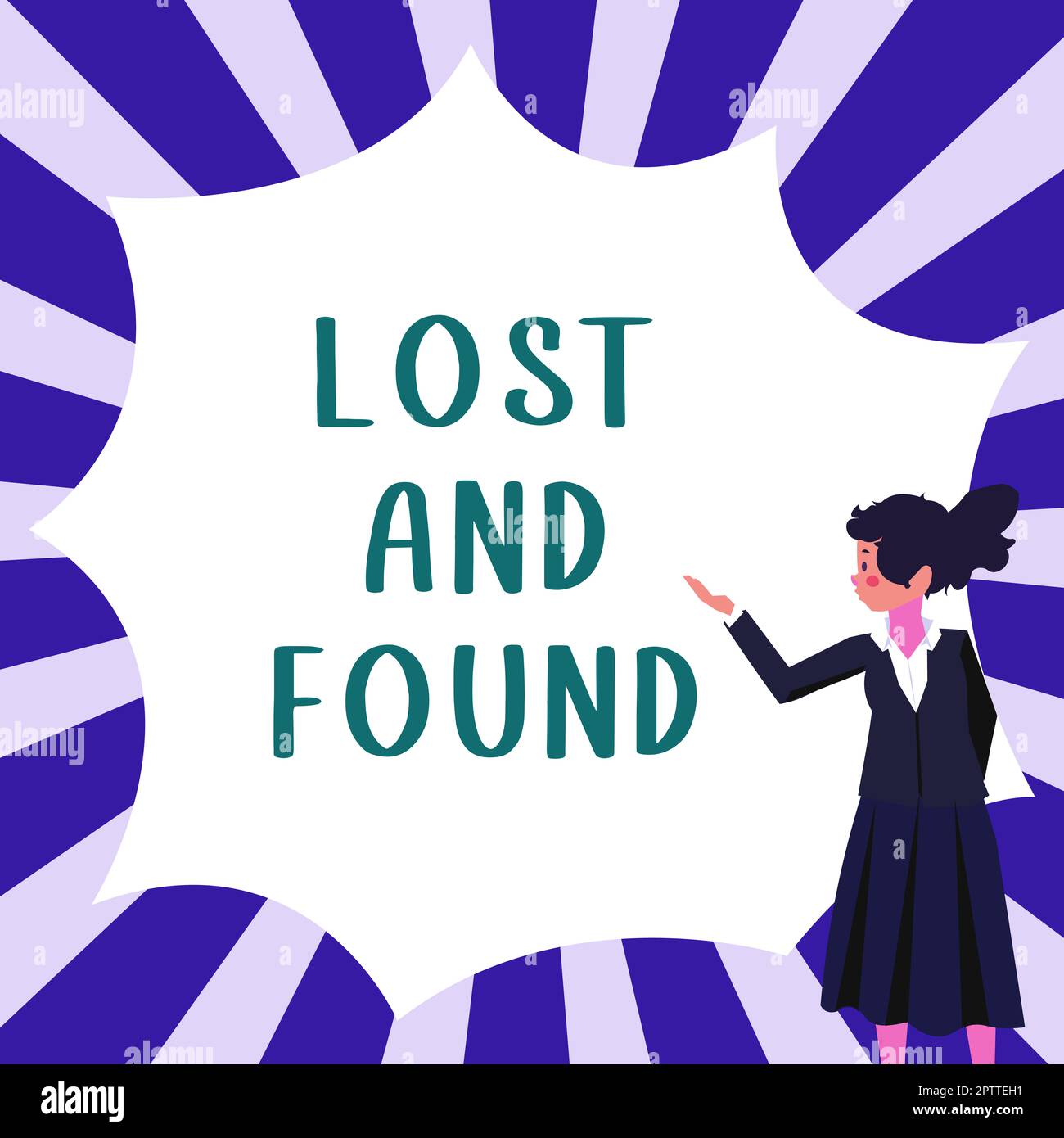 Inspiration showing sign Lost And Found, Business showcase Place where ...