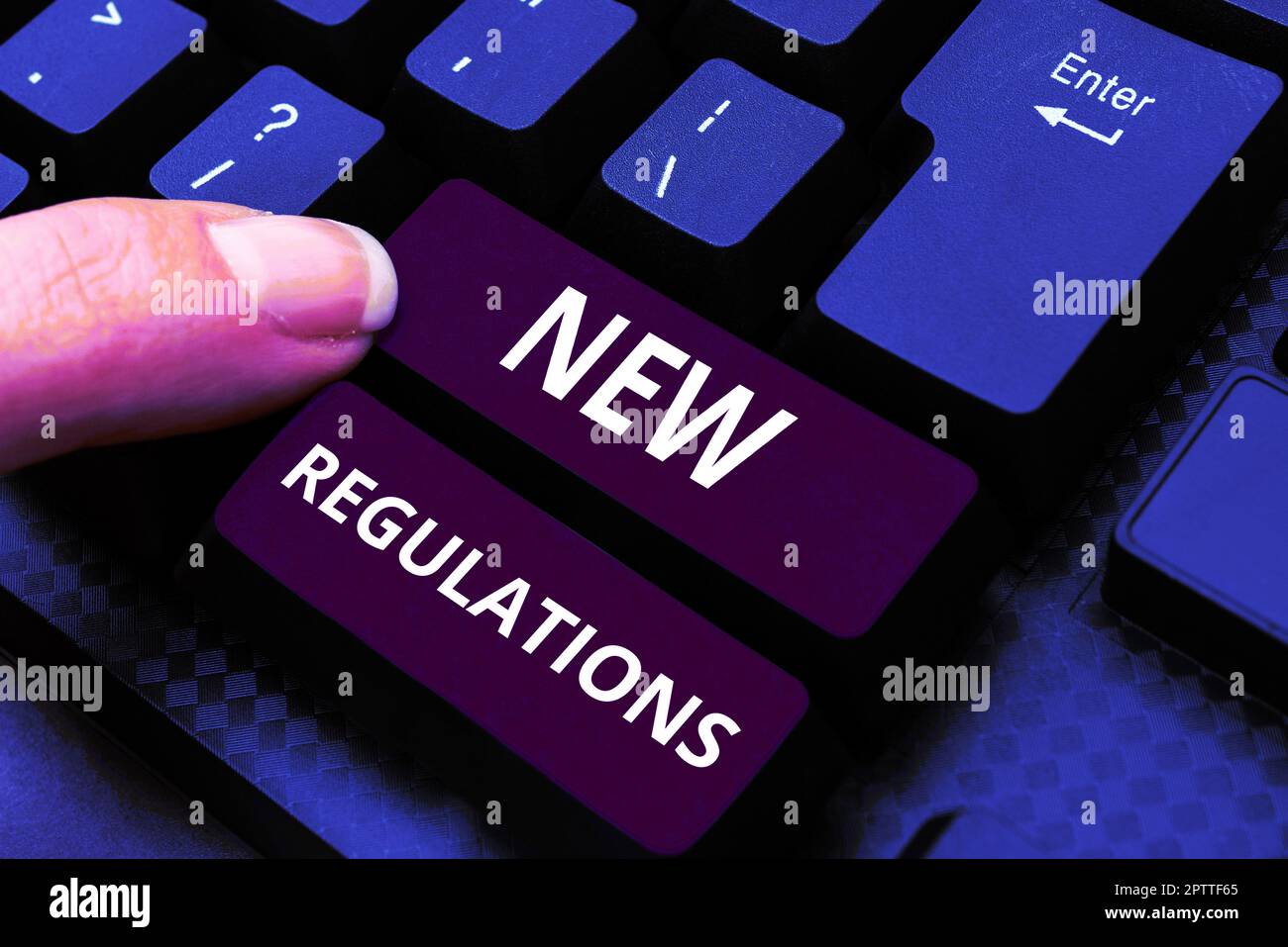 Text showing inspiration New Regulations, Conceptual photo Regulation ...