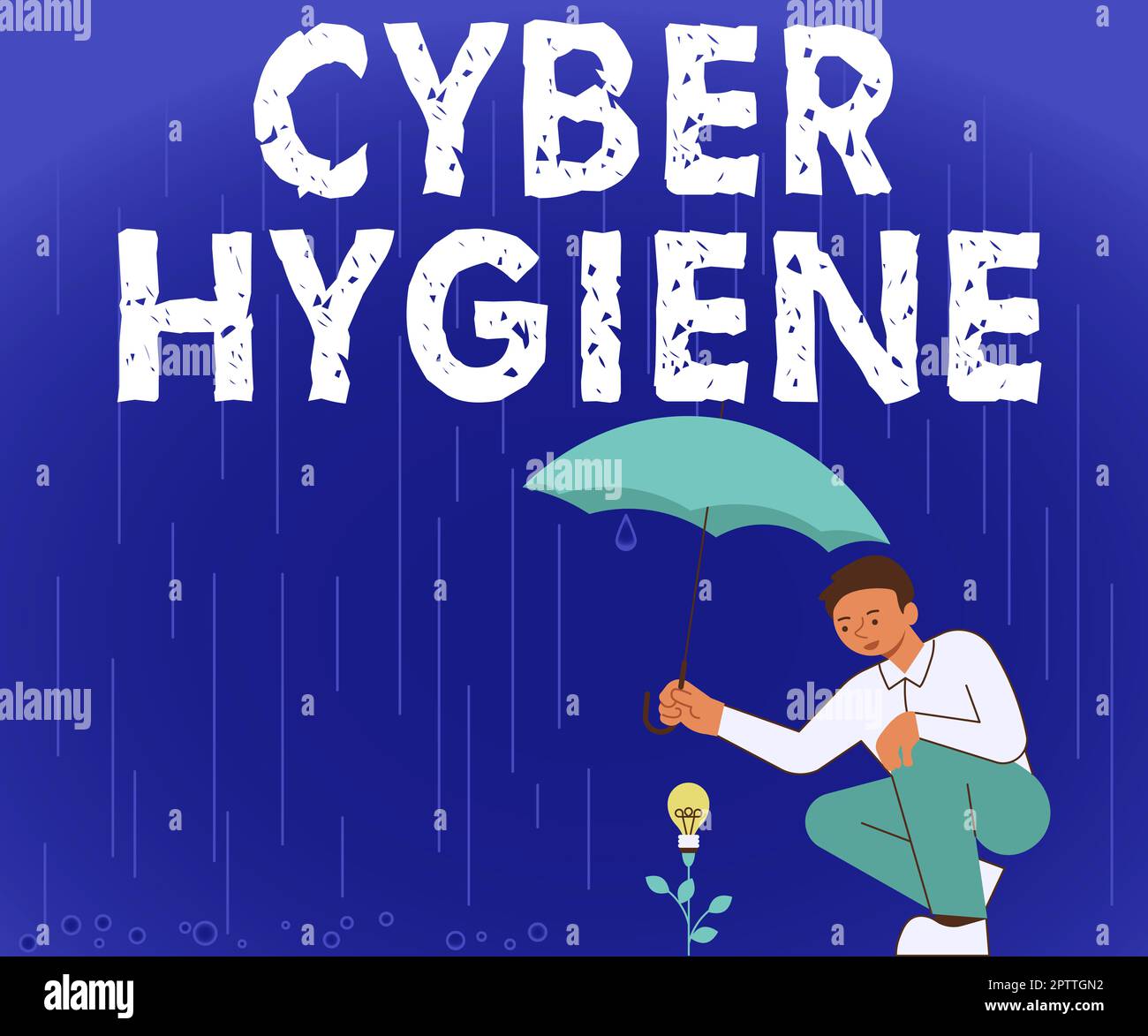 Inspiration showing sign Cyber Hygiene, Conceptual photo steps that ...