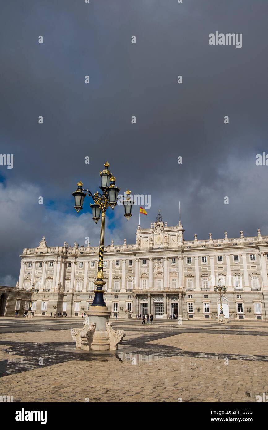 Spain, Madrid, Royal Palace Stock Photo - Alamy