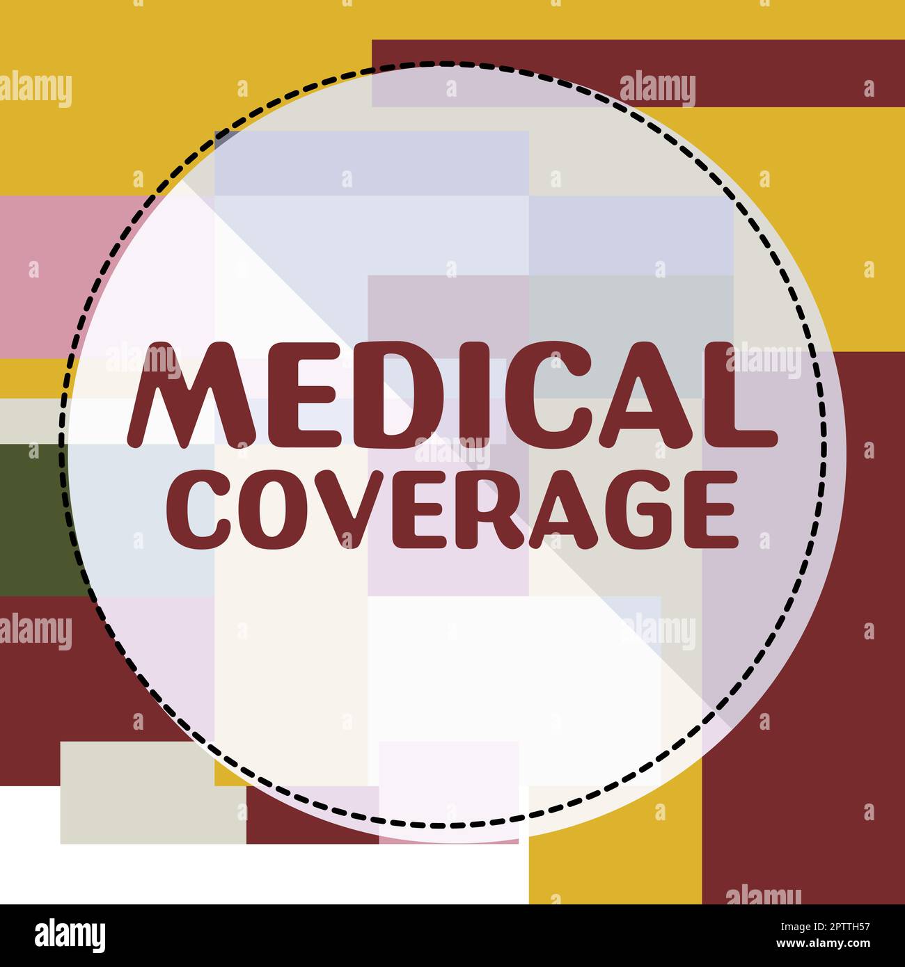 Conceptual caption Medical Coverage, Business overview inclusion within ...