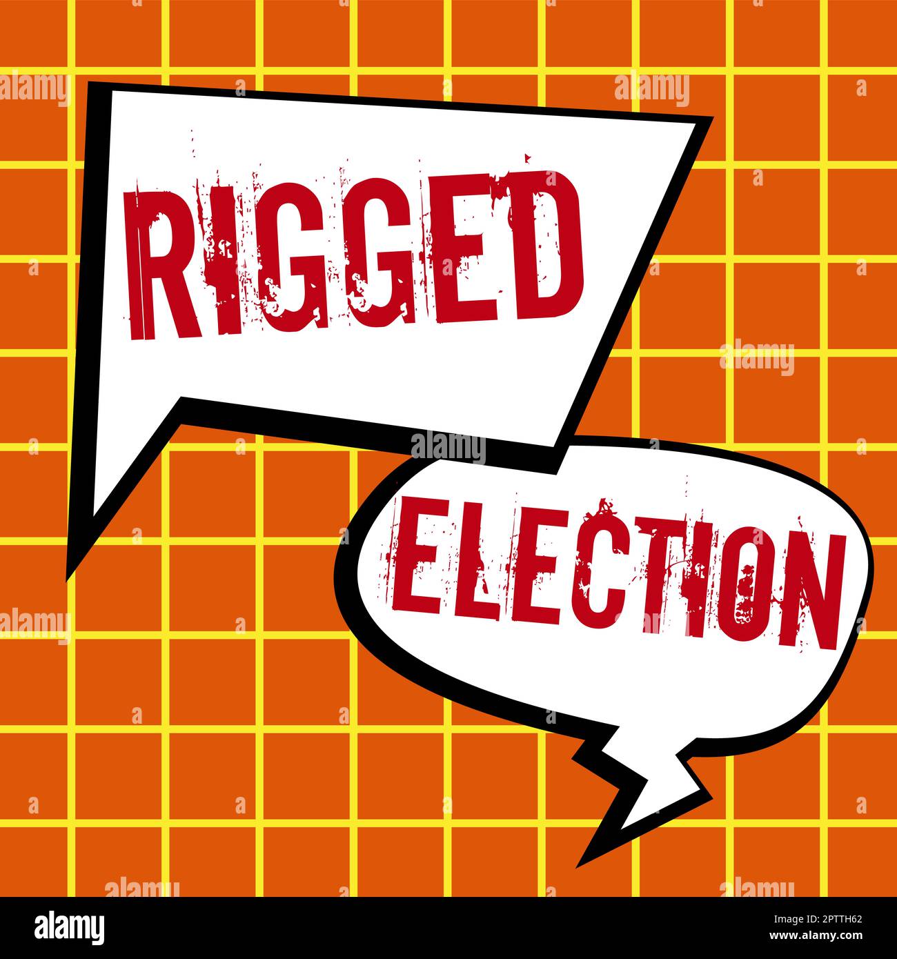 Text showing inspiration Rigged Election, Conceptual photo Manage ...