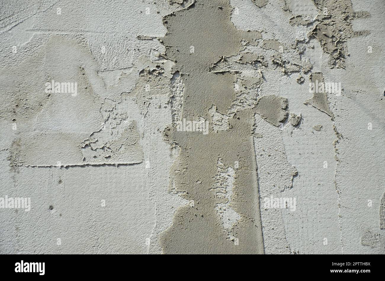 The texture of the wall, covered with gray foam polystyrene plates ...