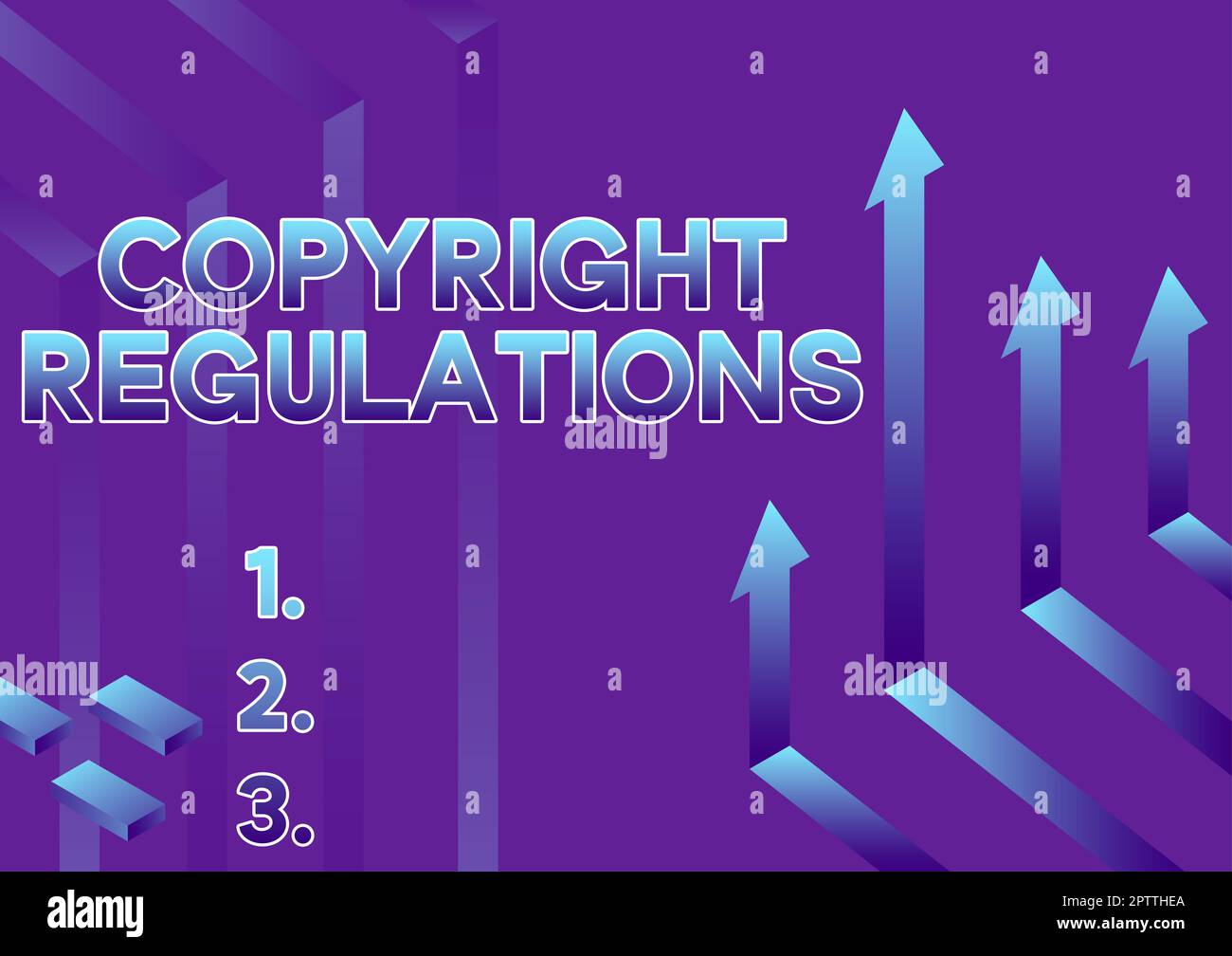 Conceptual caption Copyright Regulations, Concept meaning body of law that governs the original ...