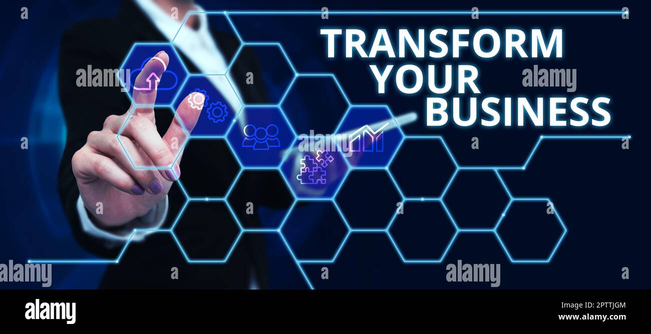 Text caption presenting Transform Your Business, Word for Modify energy ... Text caption presenting Transform Your Business, Word for Modify energy ...