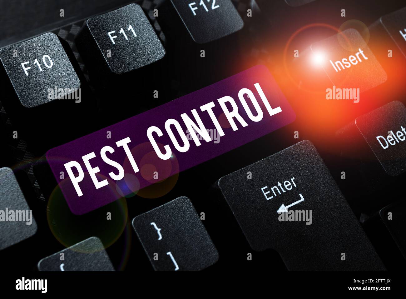 Handwriting text Pest Control, Word for Killing destructive insects ...