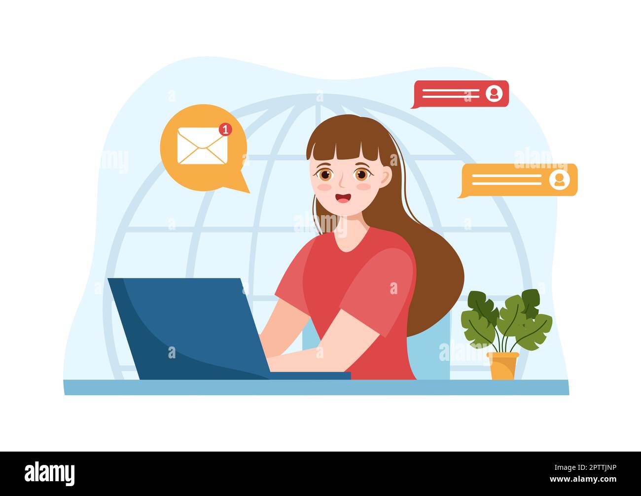Email Service with Correspondence Delivery, Electronic Mail Message and ...