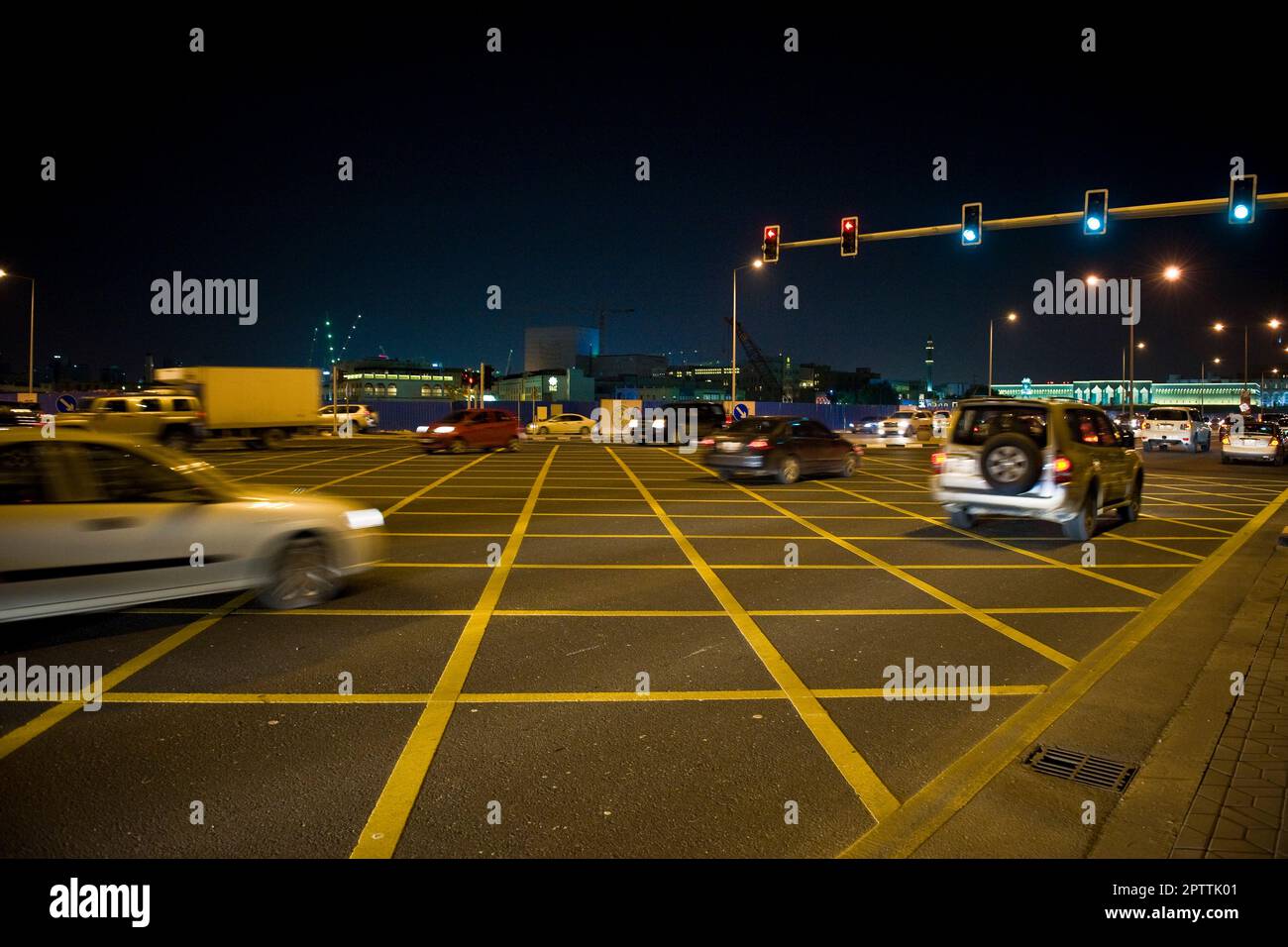 Qatar, Doha, traffic Stock Photo - Alamy