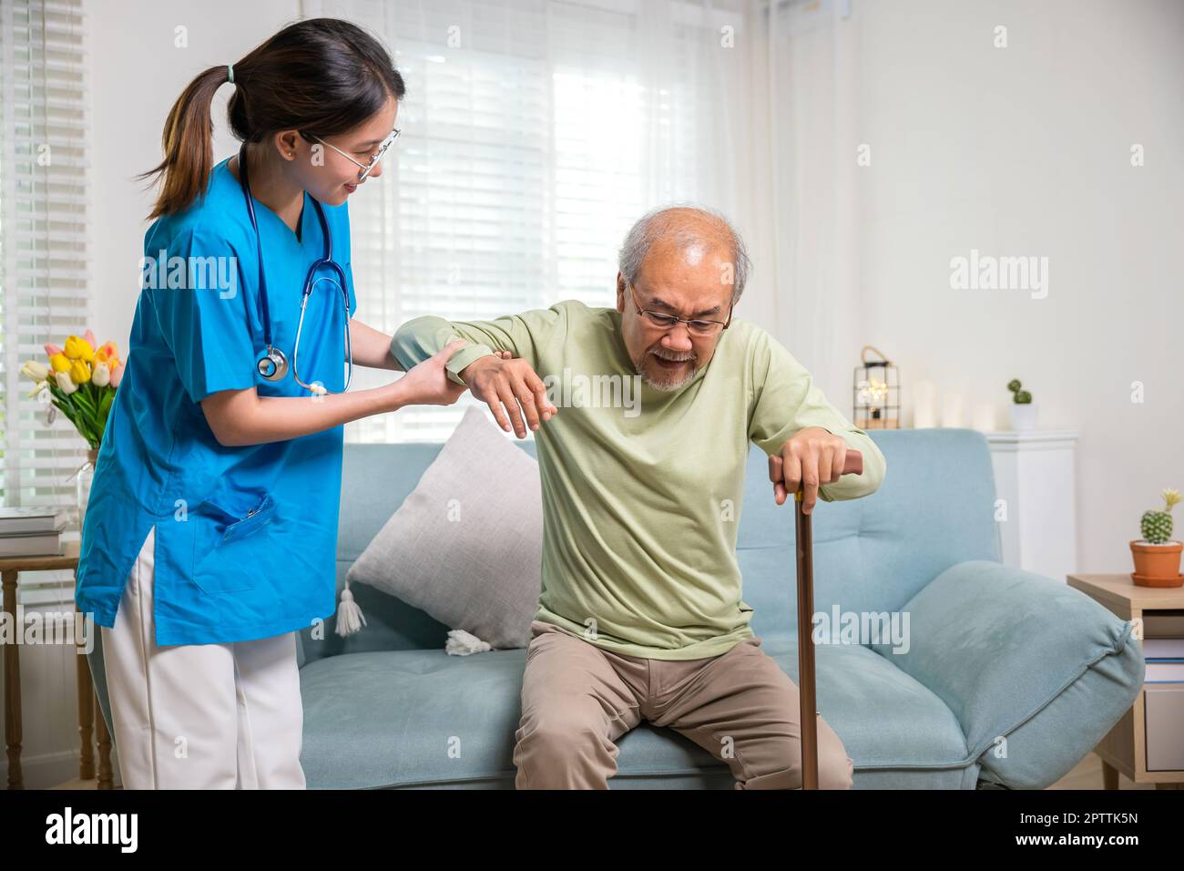 Nurses Helping Disabled People