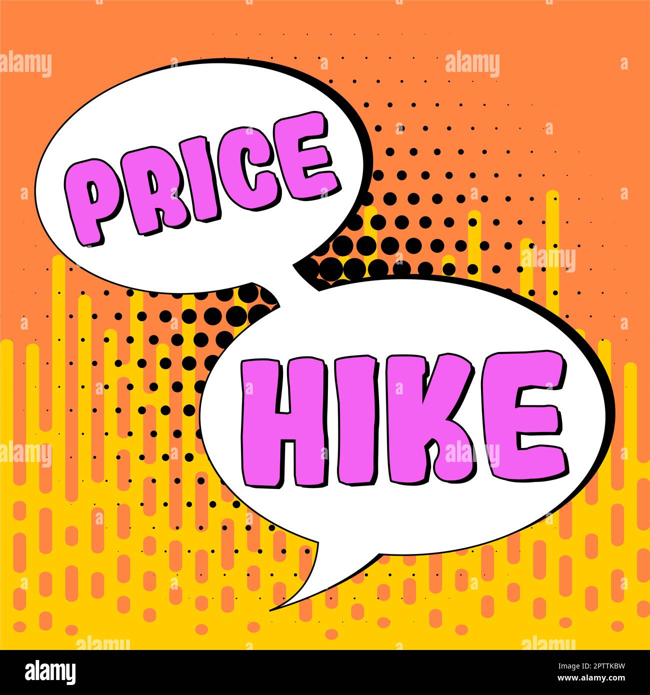 Writing displaying text Price Hike, Concept meaning sum of values that ...