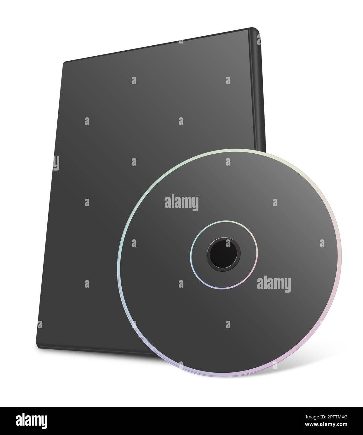 DVD box blank template black for presentation layouts and design. 3D ...