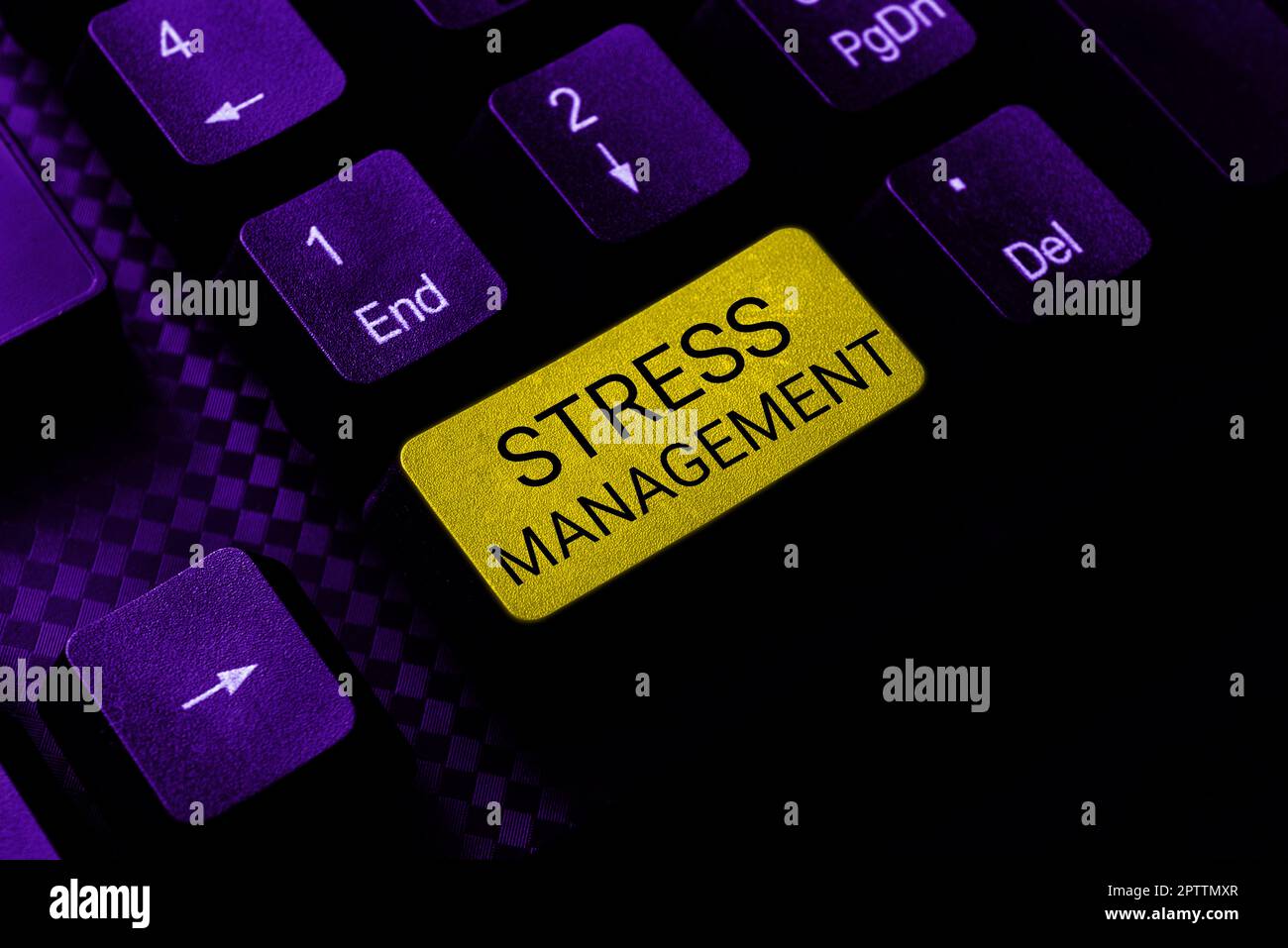Writing displaying text Stress Management, Business overview learning ...