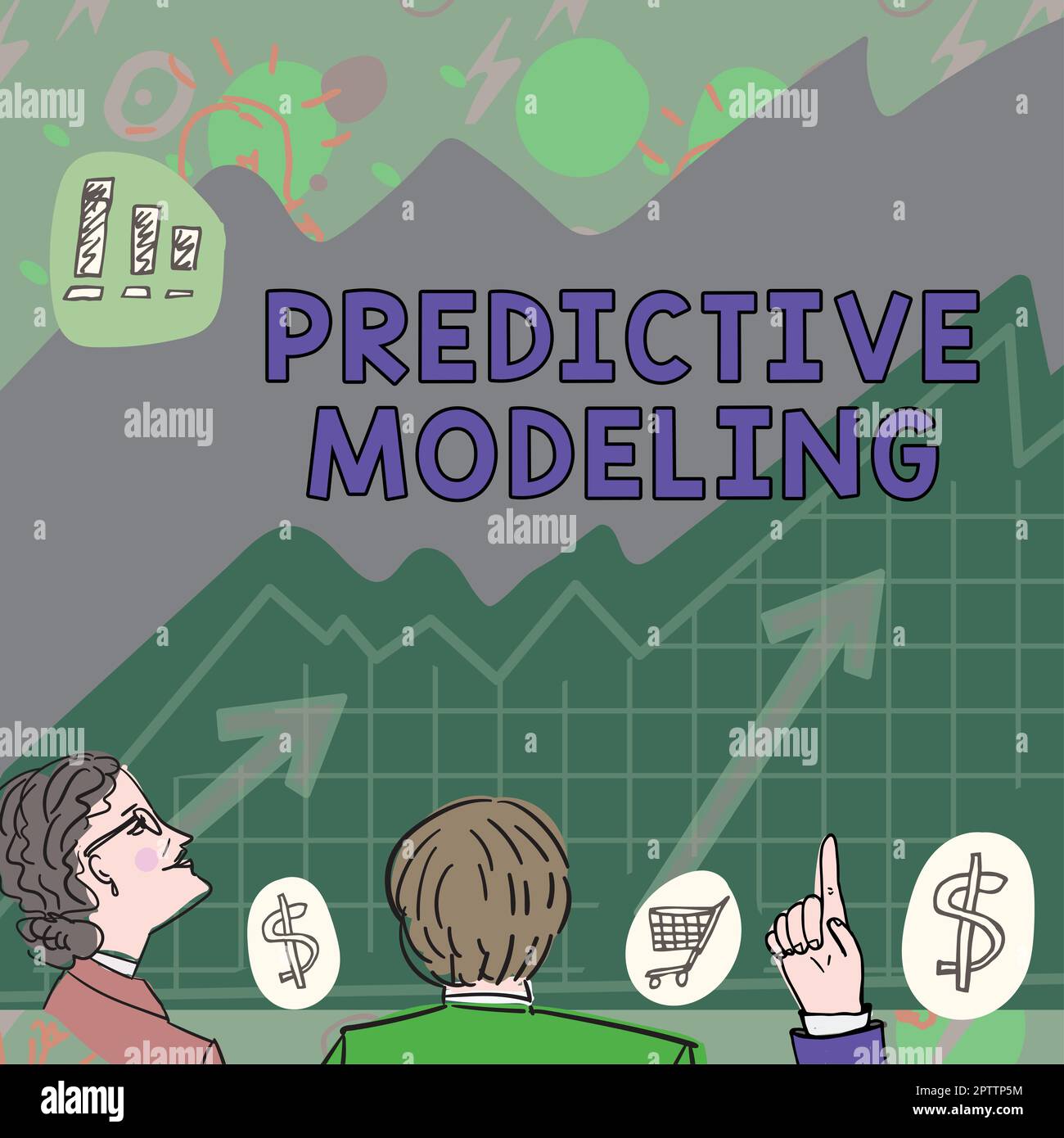 Text showing inspiration Predictive Modeling, Conceptual photo ...