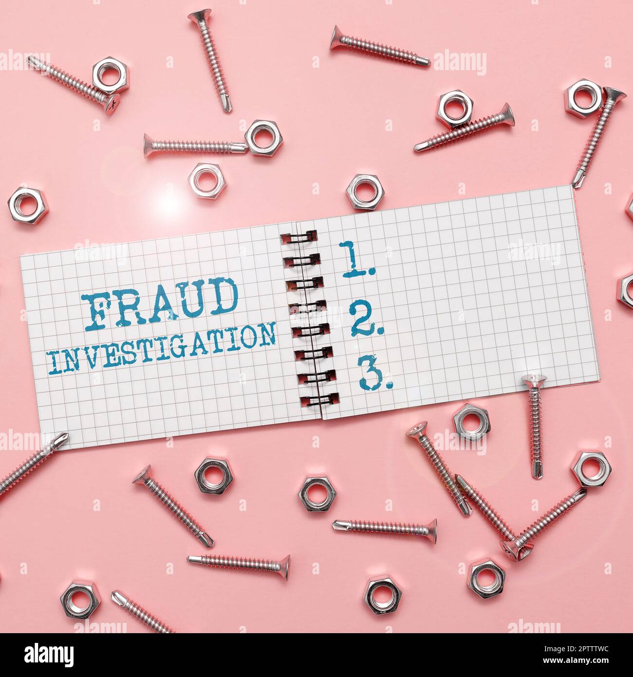 Text sign showing Fraud Investigation, Business showcase process of ...