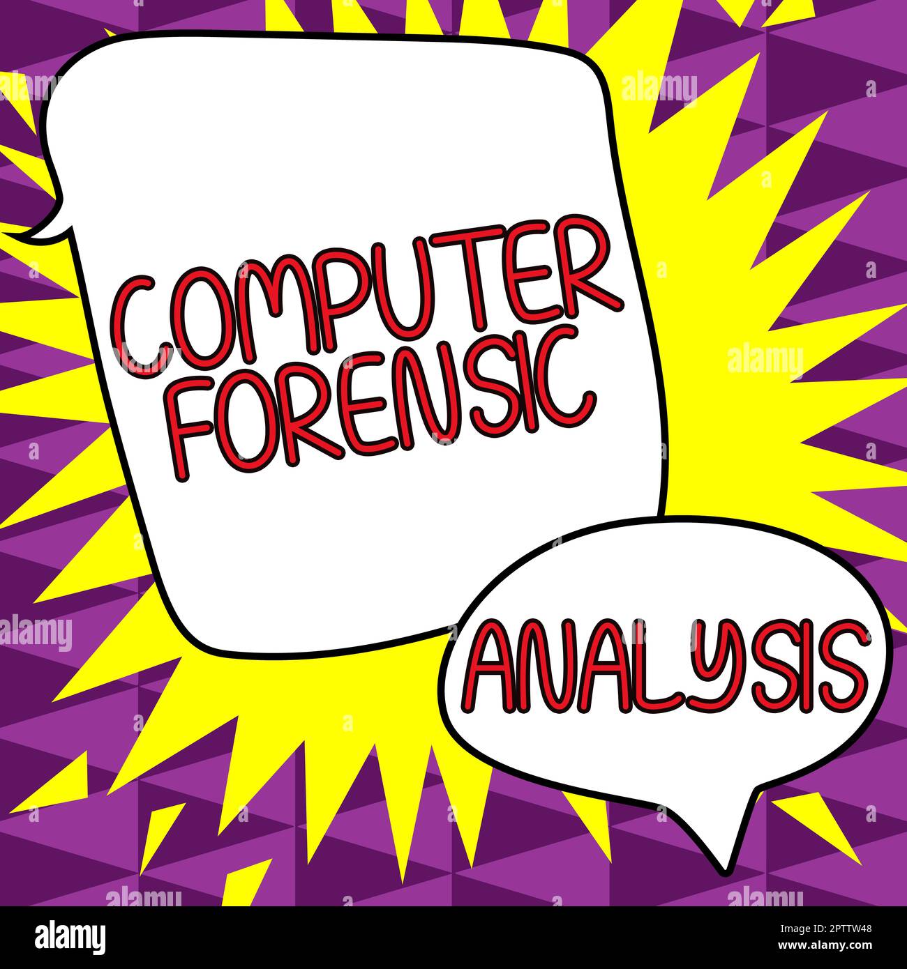 Writing displaying text Computer Forensic Analysis, Word Written on ...