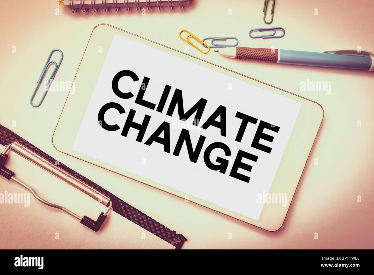 Inspiration showing sign Climate Change, Concept meaning Increase in ...