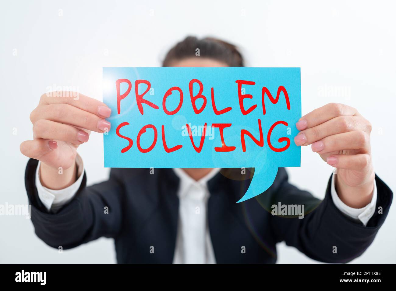 Text Showing Inspiration Problem Solving Business Approach Having A Good Capability Of Finding