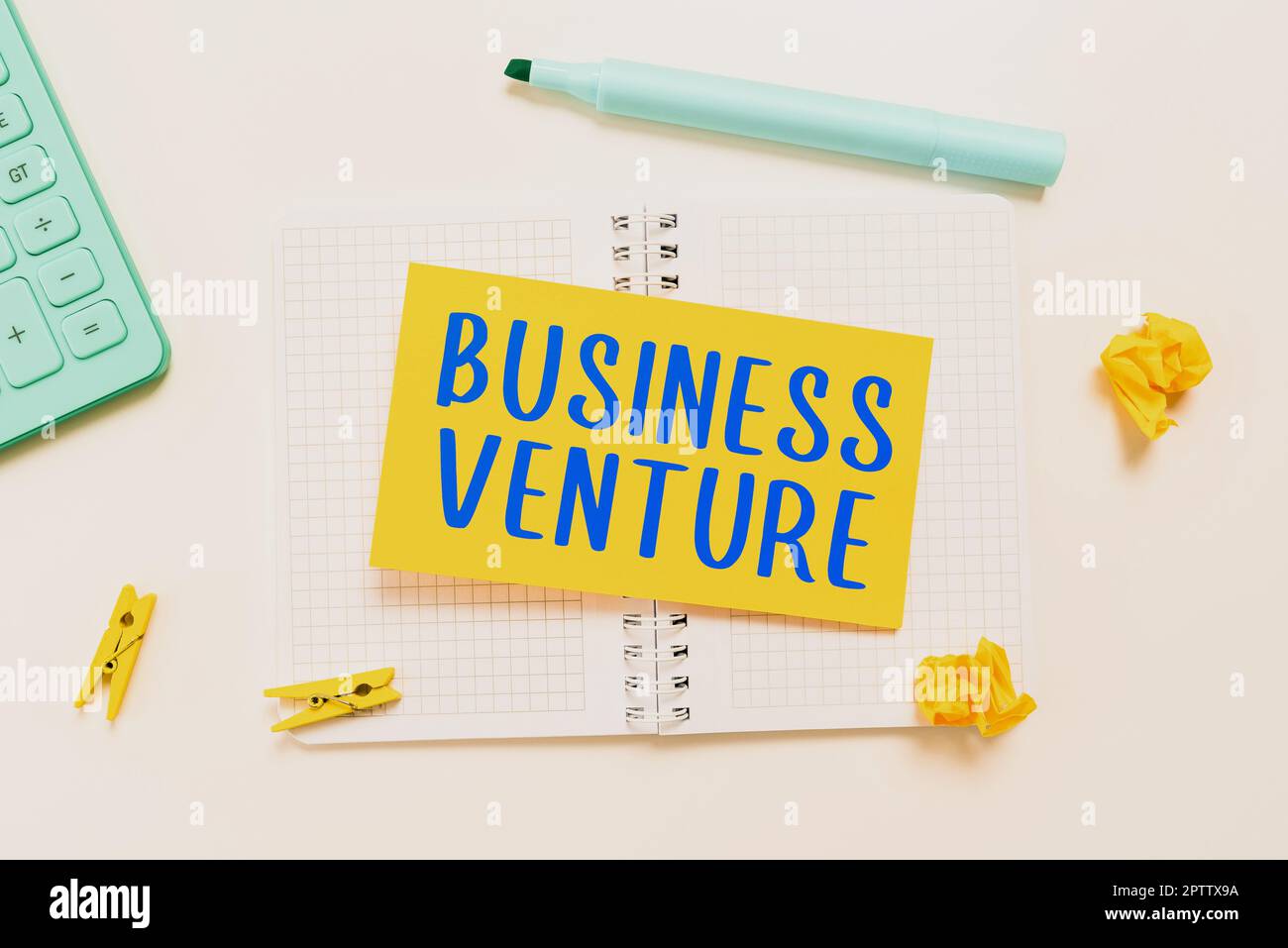 Hand writing sign Business Venture, Business approach new business that ...