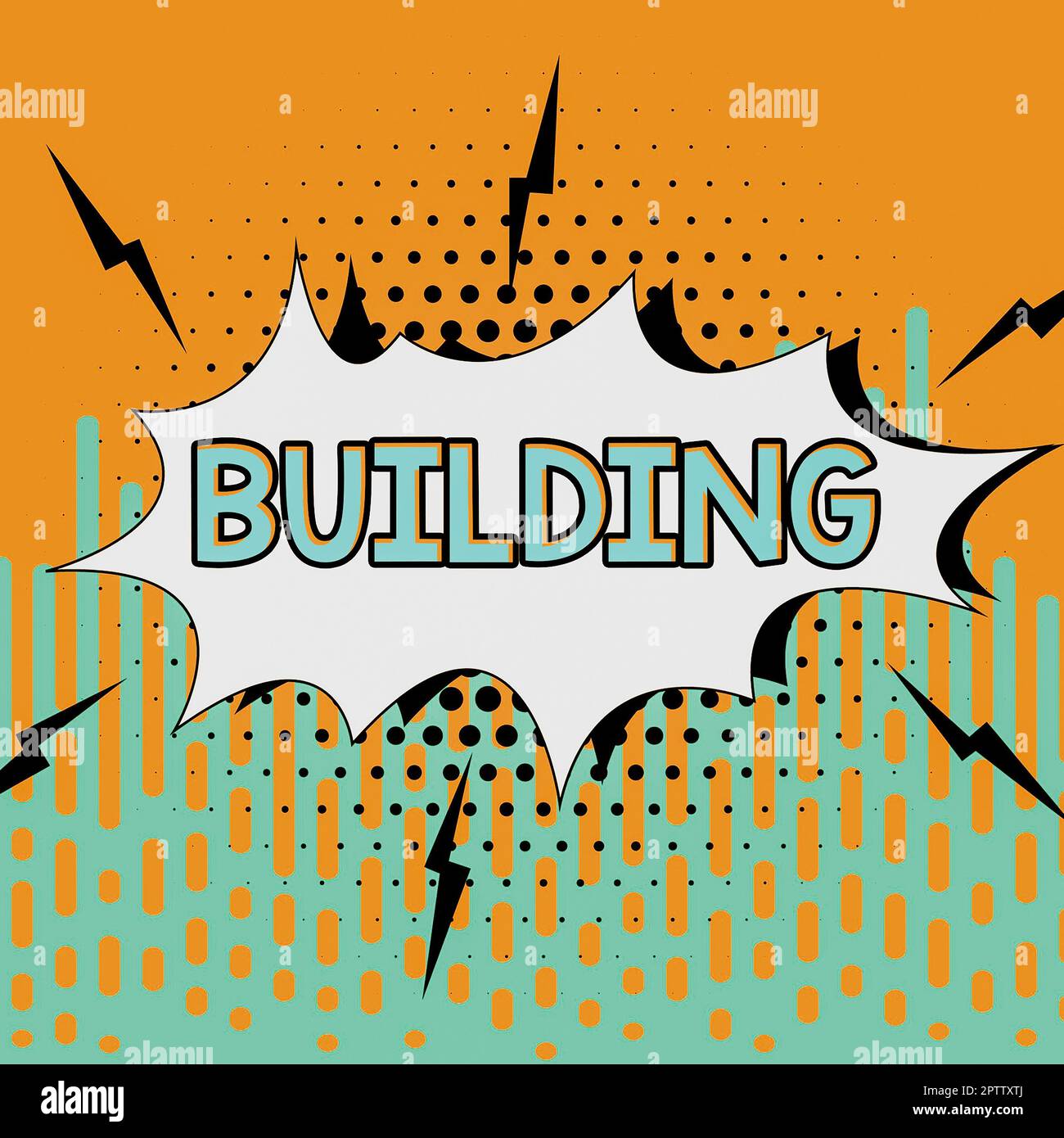 Text showing inspiration Building, Business idea the art or business of ...