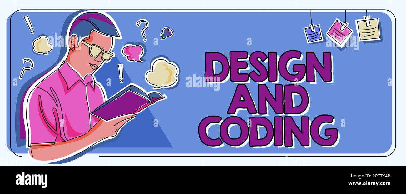 Conceptual Display Design And Coding Word For Html And Programming Cross Platform Development