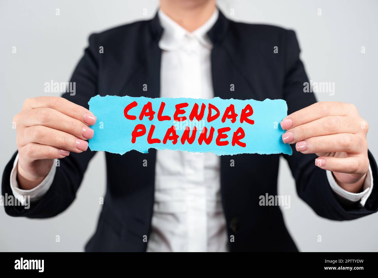 Handwriting text Calendar Planner, Business approach schedule of ...