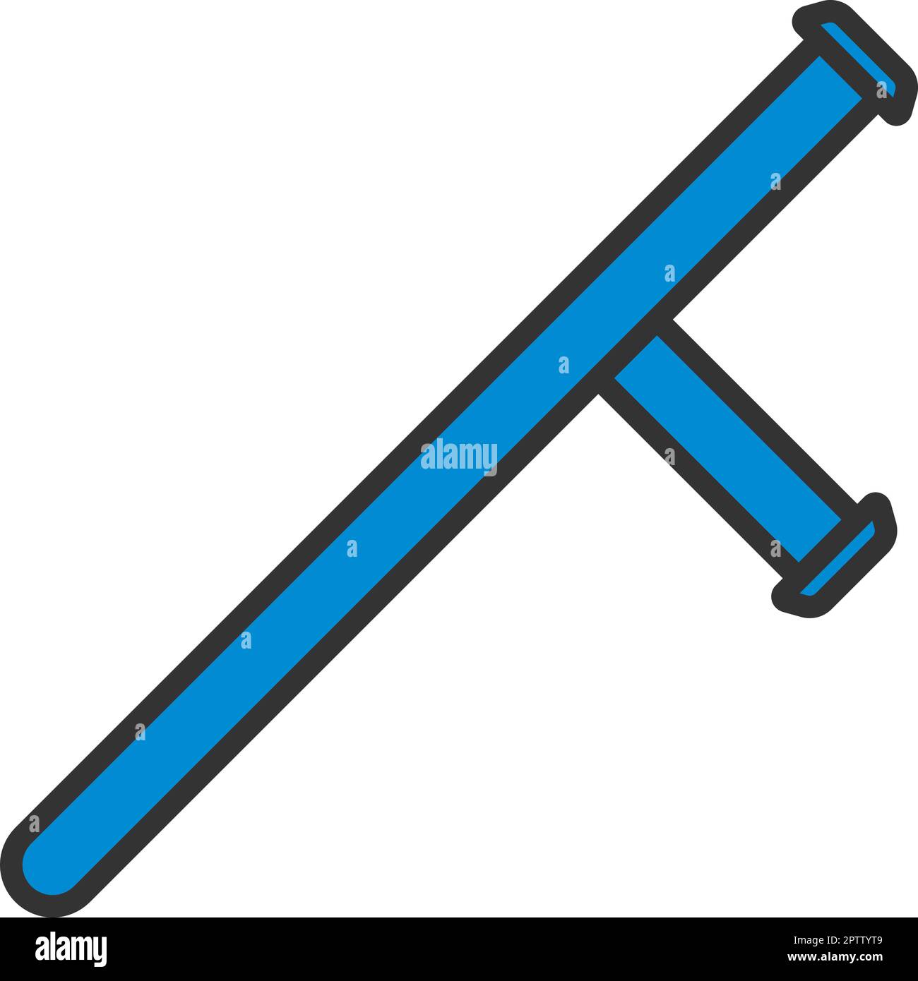 Police Baton Icon Stock Vector Image & Art - Alamy