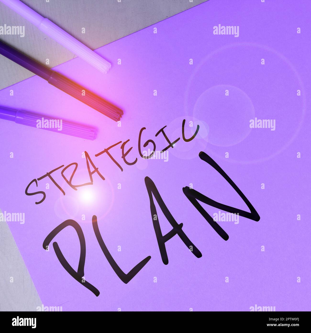 Conceptual display Strategic Plan, Word for A process of defining ...