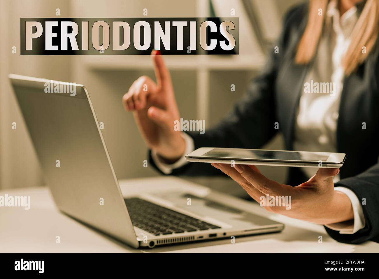 Writing displaying text Periodontics, Business showcase a branch of ...