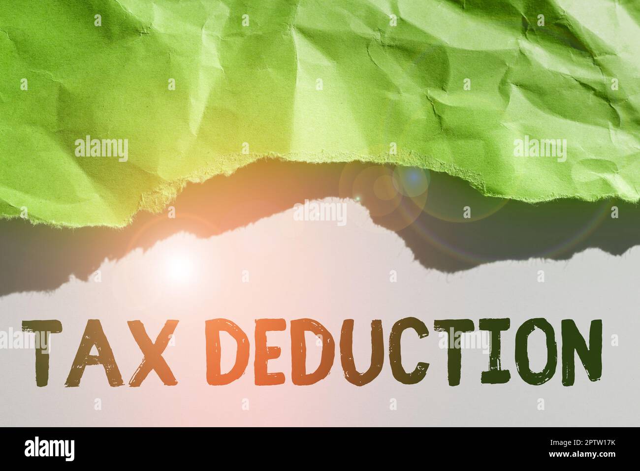 Inspiration showing sign Tax Deduction, Word for amount subtracted from ...
