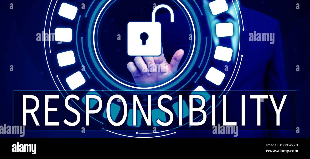 Conceptual display Responsibility, Business approach Having control ...