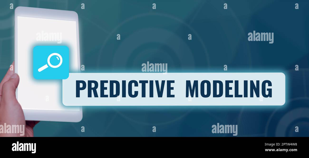 Writing displaying text Predictive Modeling, Word for maintenance ... Writing displaying text Predictive Modeling, Word for maintenance ...
