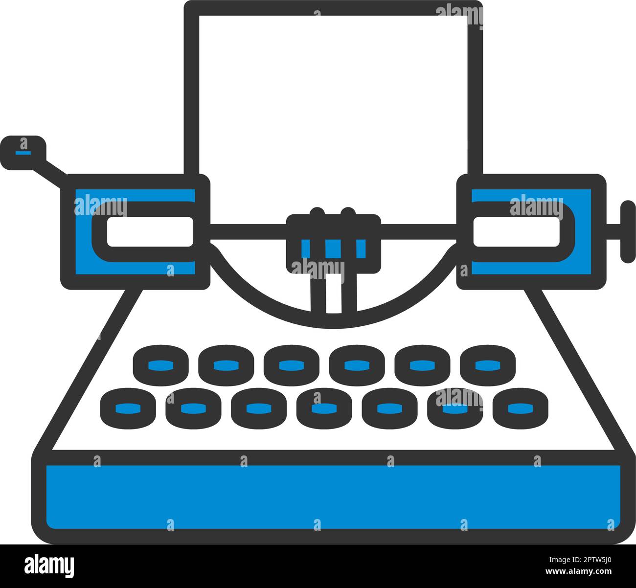 Manual typewriter Stock Vector Images - Alamy