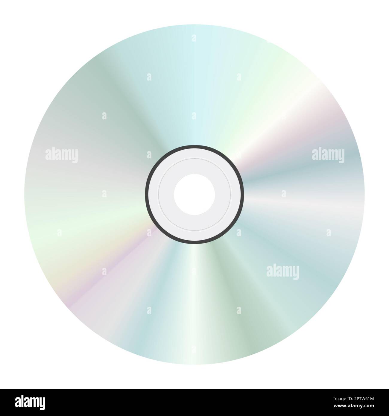 Rainbow texture of CD or DVD disc. Iridescent compact disc for ...