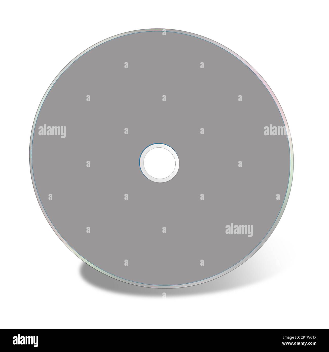 CD or DVD blank template grey for presentation layouts and design. 3D ...