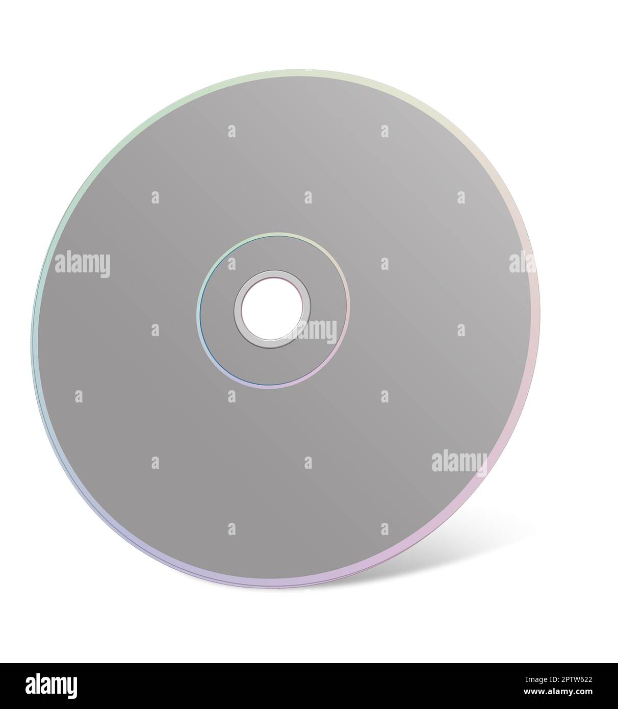 CD or DVD blank template grey for presentation layouts and design. 3D ...