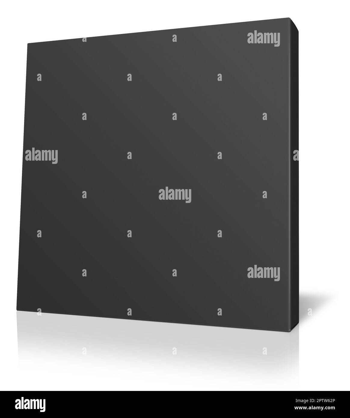 Black Canvas Wraps template for presentation layouts and design. 3D ...