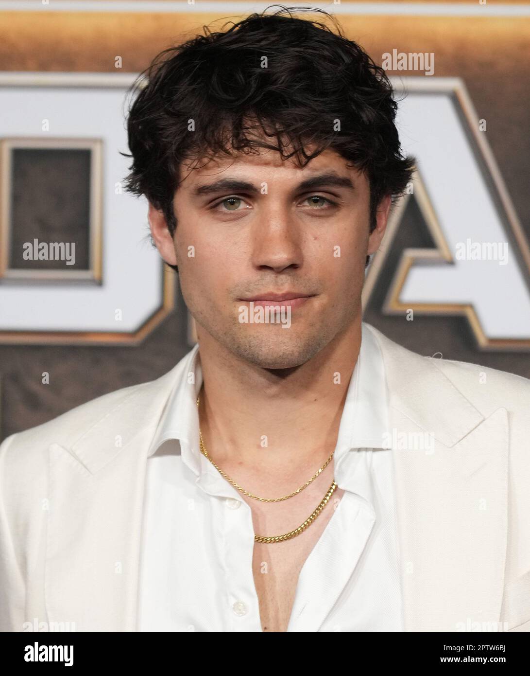 Los Angeles, USA. 27th Apr, 2023. Drake Rodger arrives at the GUARDIANS ...