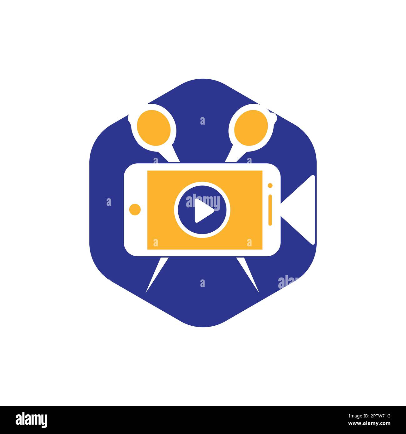 Movie film editor vector logo design. Video editing logo concept Stock ...