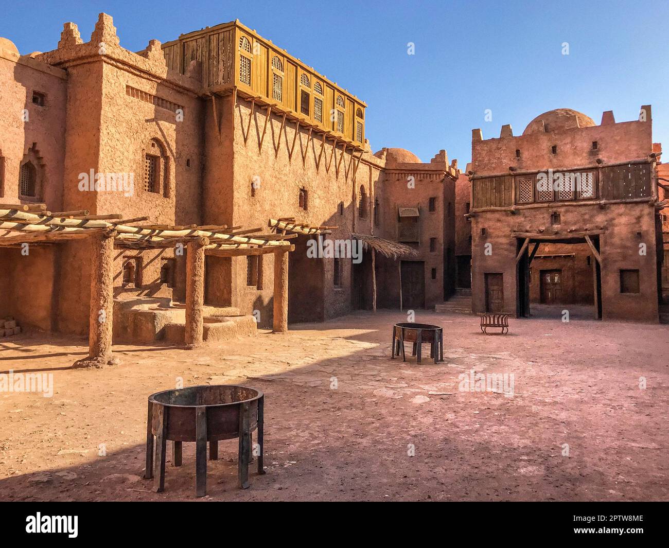 Morocco, Ouarzazate, Atlas Corporation Studios Stock Photo - Alamy