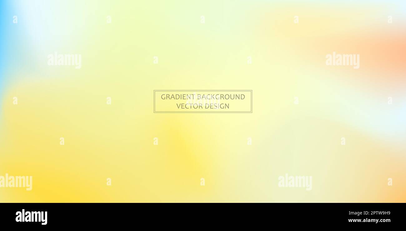 Panoramic web template multicolor gradient background, stylish design ...