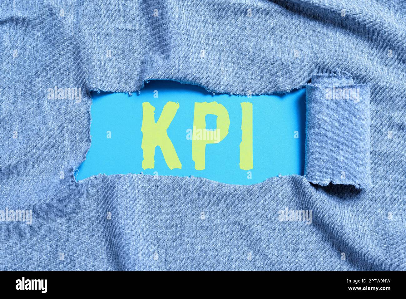 Conceptual caption Kpi, Business approach demonstrates how effectively ...