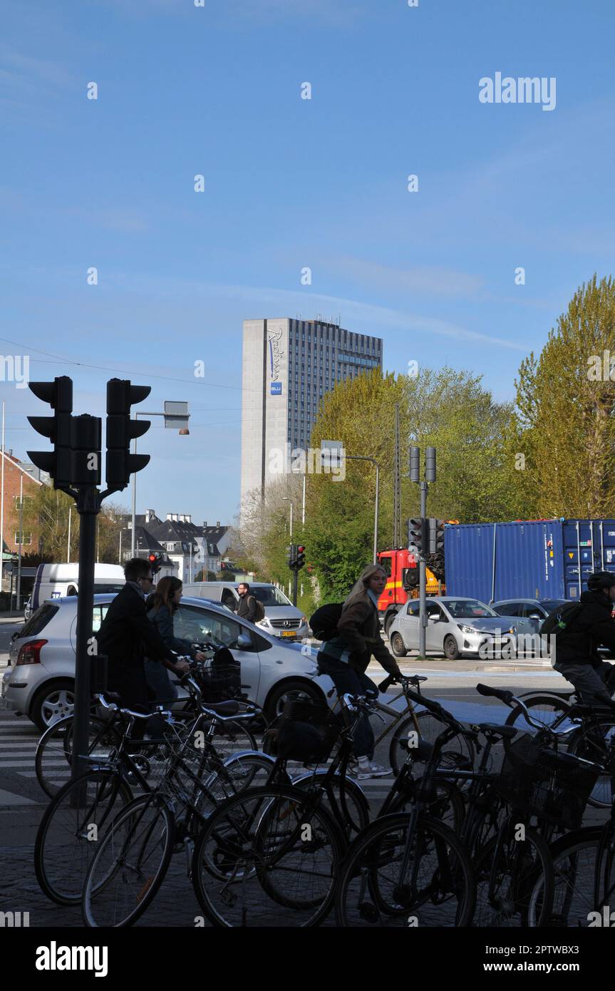 Copenhagen /Denmark/28 April 2023/View Radisson blu hotel on amager in ...