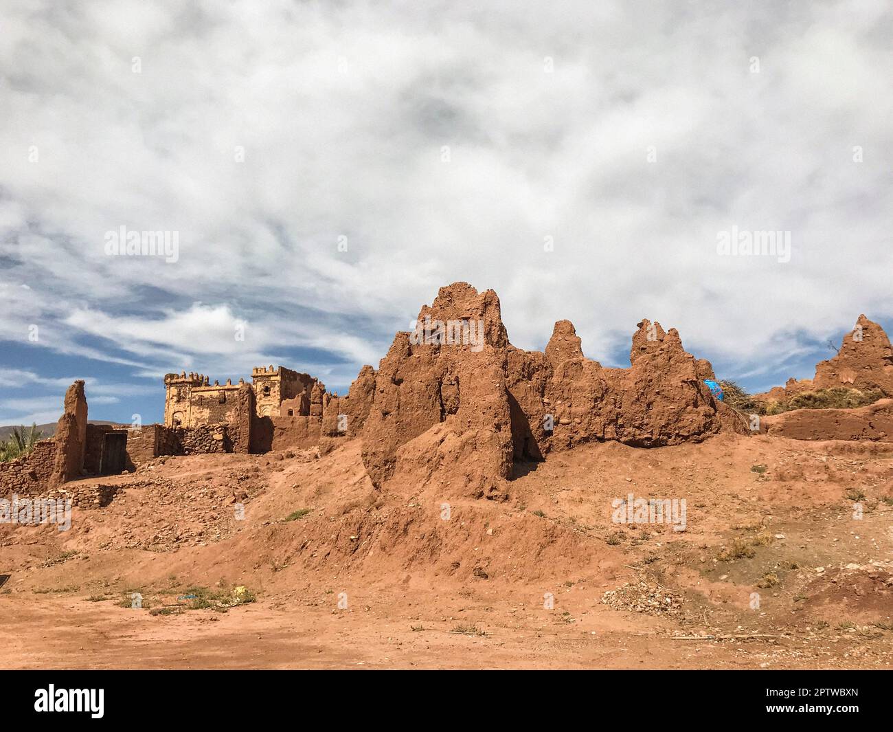 Morocco, Kasbah Telouet Stock Photo - Alamy