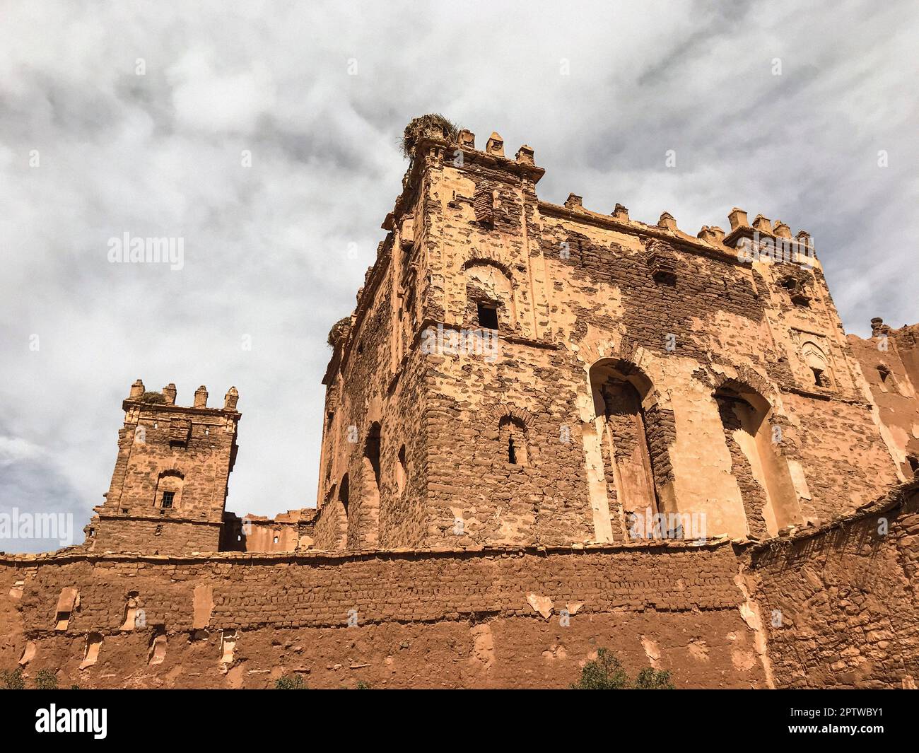 Morocco, Kasbah Telouet Stock Photo - Alamy