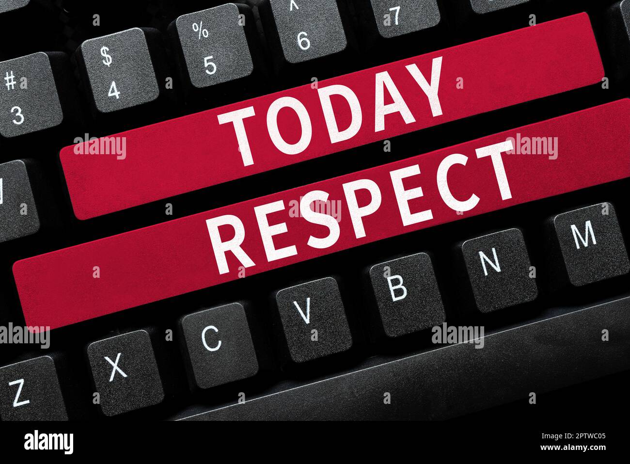 Sign displaying Respect, Business showcase feeling of deep admiration ...