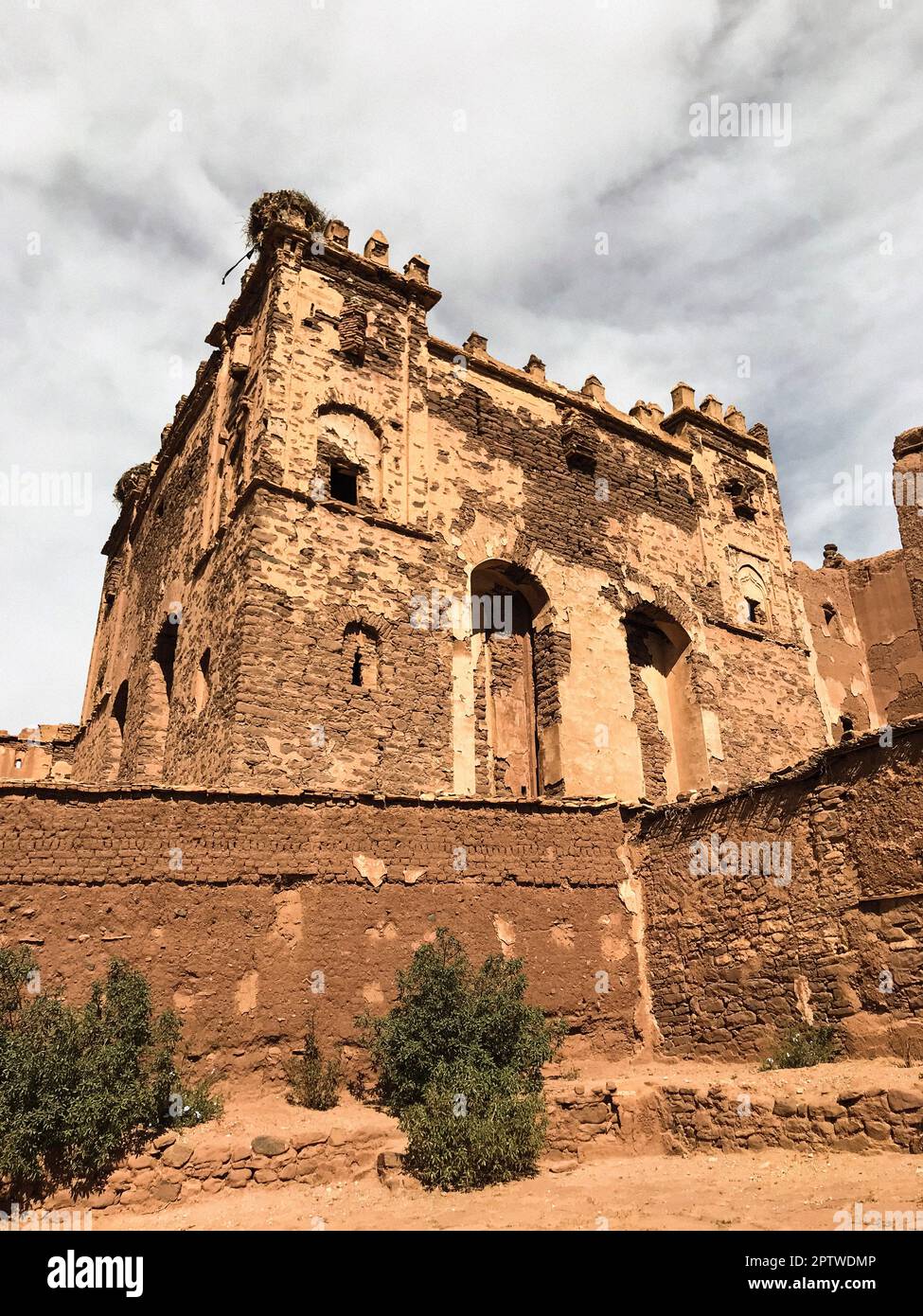 Morocco, Kasbah Telouet Stock Photo - Alamy