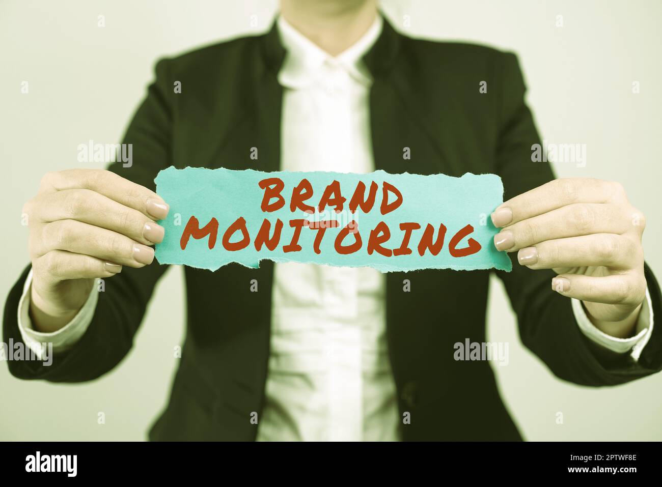 Conceptual display Brand Monitoring, Concept meaning process to ...